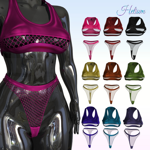 Second Life Marketplace Fatpack Sports Outfit